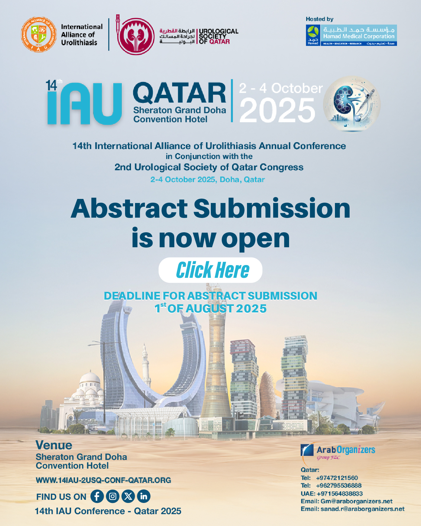 14th IAU Annual Conference Abstract Submission - IAU